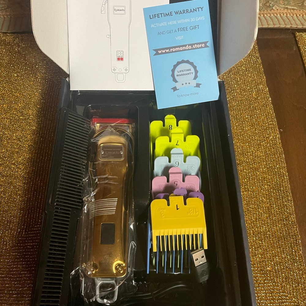 Professional Rechargeable Hair Clipper - Gem